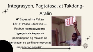 Values Education: Deepening Self-Awareness and Filipino Cultural ...