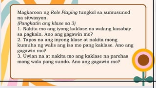 GMRC Quarter 1 Week 2.matatag ppt ppt pptx | PPTX