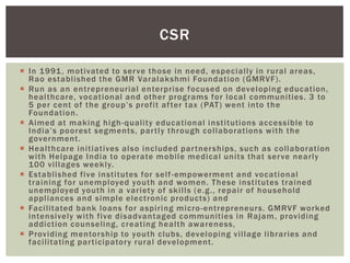 Gmr group family business ppt | PPTX