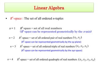 Mathematical Foundations for Machine Learning and Data Mining | PPT