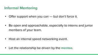 Olivia Liddell - Indy Code 2019 - Becoming an Effective Mentor | PPT