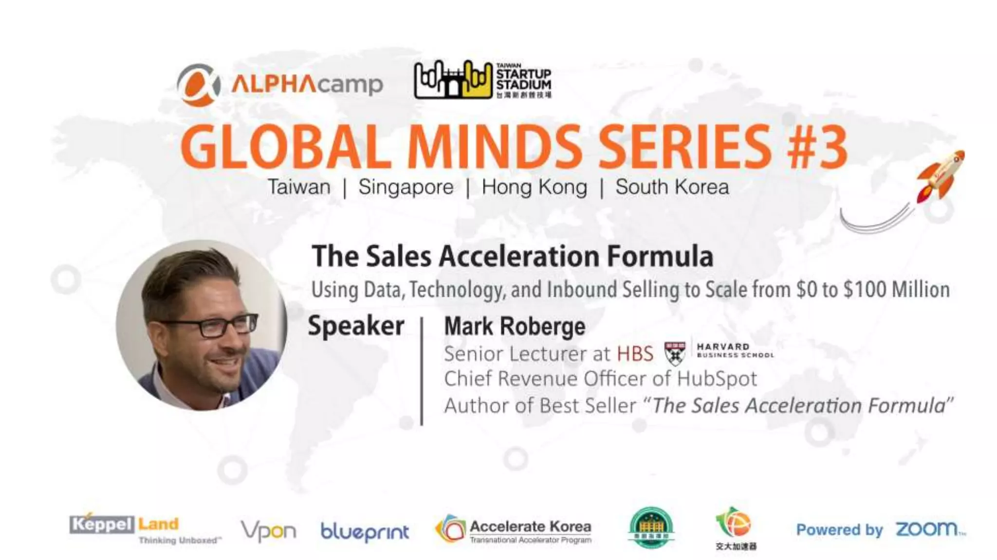 Global Minds Series #3 | Mark Roberge - The Sales Acceleration Formula | PPT