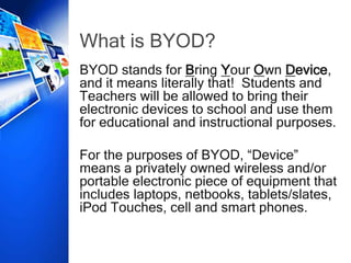 GMS BYOD for Parents & Students | PPT
