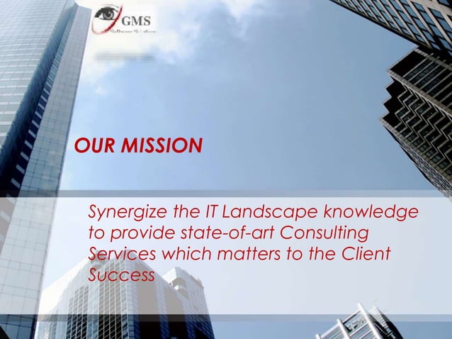 GMS Software Solutions-Corporate Profile | PPT