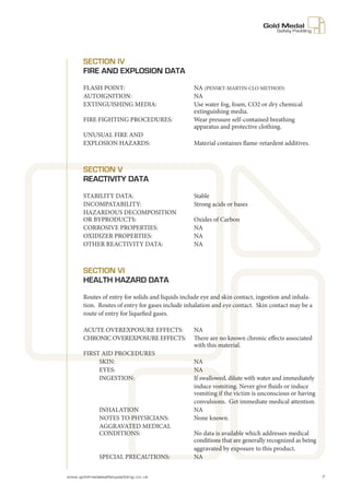 Gold Medal a4 Brochure | PDF