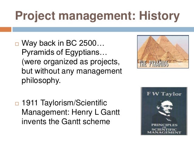 Evolution Of Project Management The Evolution Of #RiskManagement By