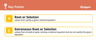 Powerpoint presentation on rational equations | PPT