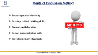 Lecture Method of Teaching - Discussion Method of Teaching ...