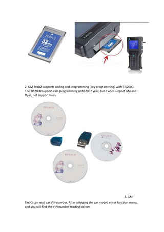 Gm tech2 is not only for gm vehicles | PDF