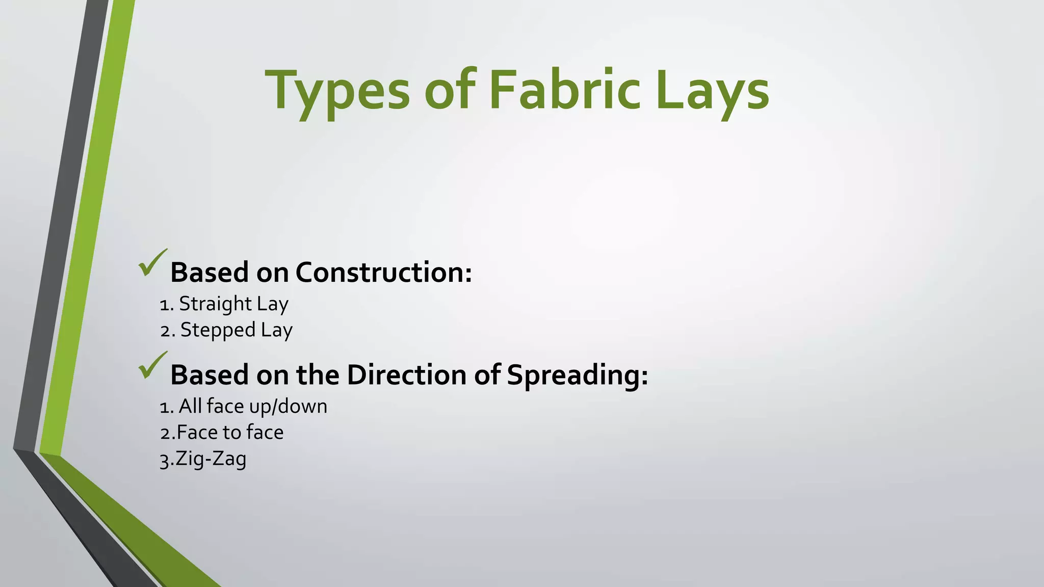 Fabric Spreading | PPTX