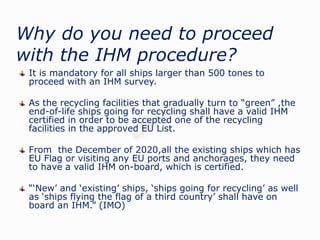 IHM Presentation | PPTX