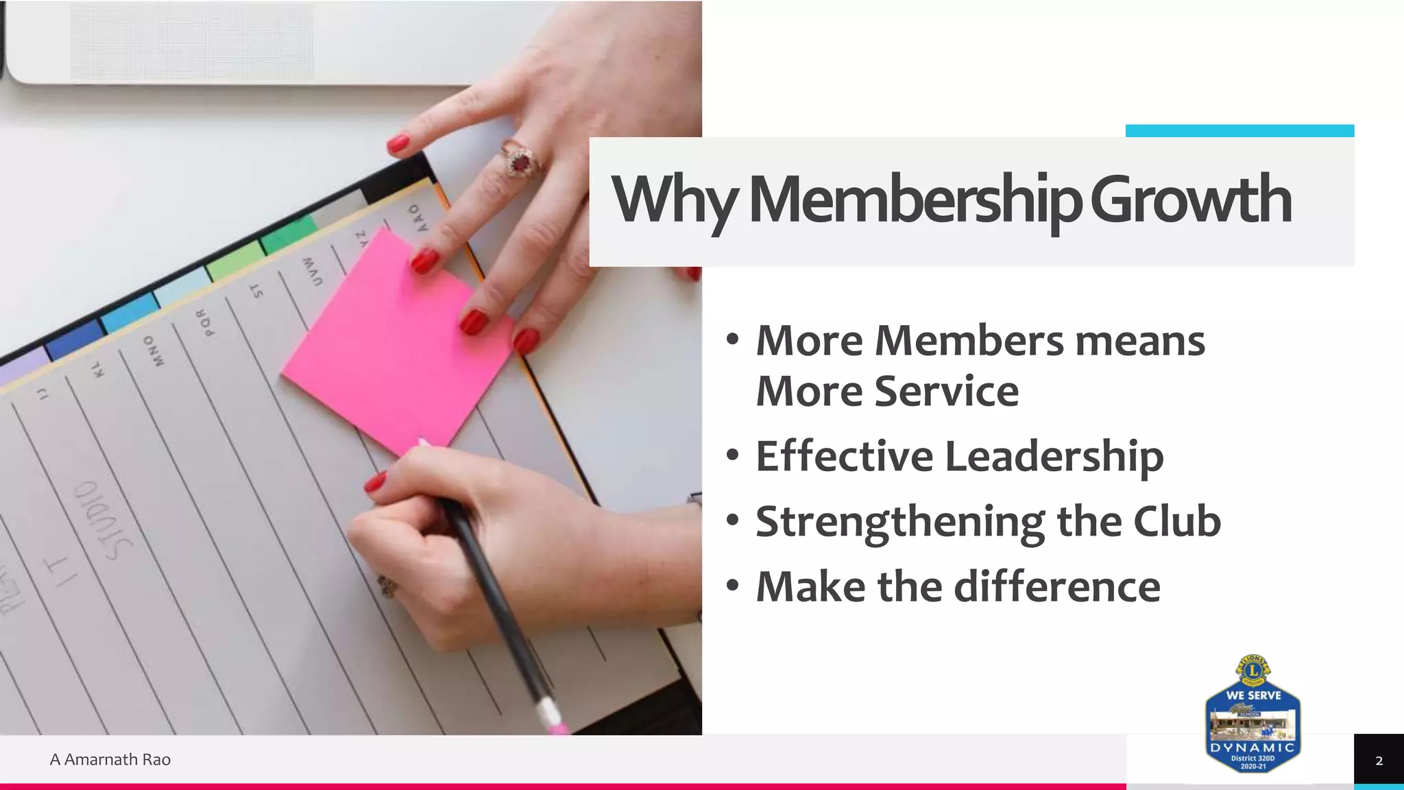Membership Growth in Lions Clubs | PPTX