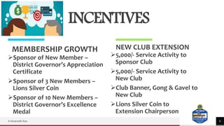 Membership Growth in Lions Clubs | PPTX