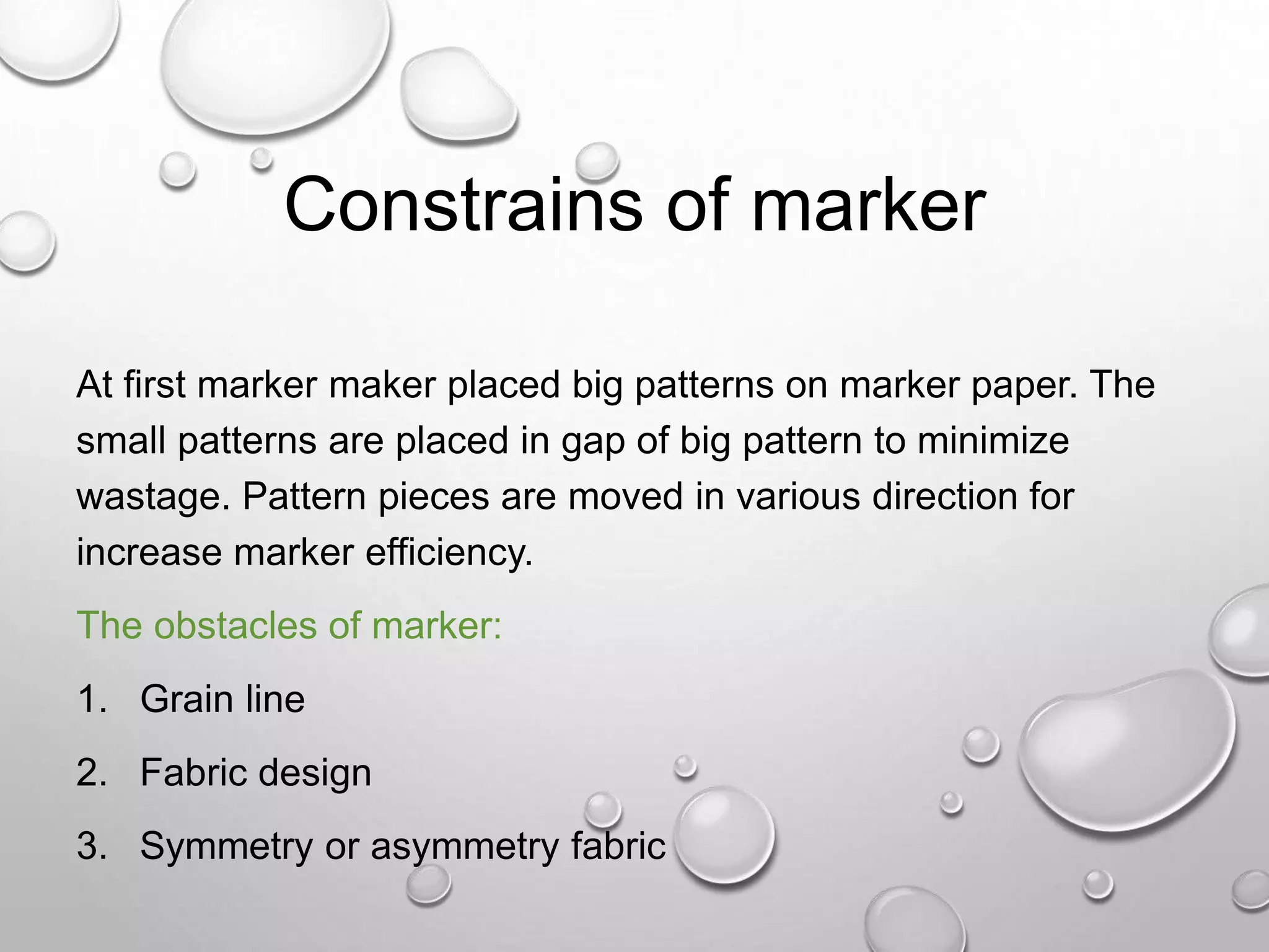Marker Making | PPT