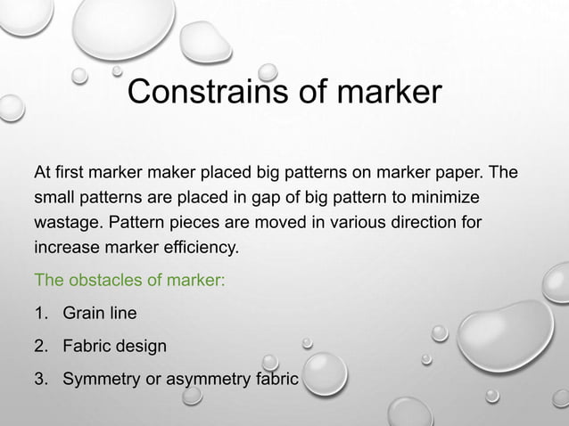 Marker Making | PPT