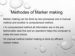 Marker Making | PPT