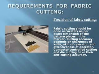 Garments Quality Control in Cutting | PPTX