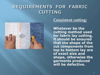 Garments Quality Control in Cutting | PPTX
