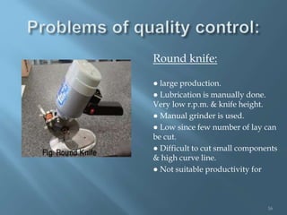 Garments Quality Control in Cutting | PPTX
