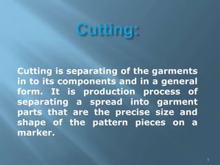 Garments Quality Control in Cutting | PPTX