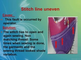 Garments Quality Control in Sewing | PPTX