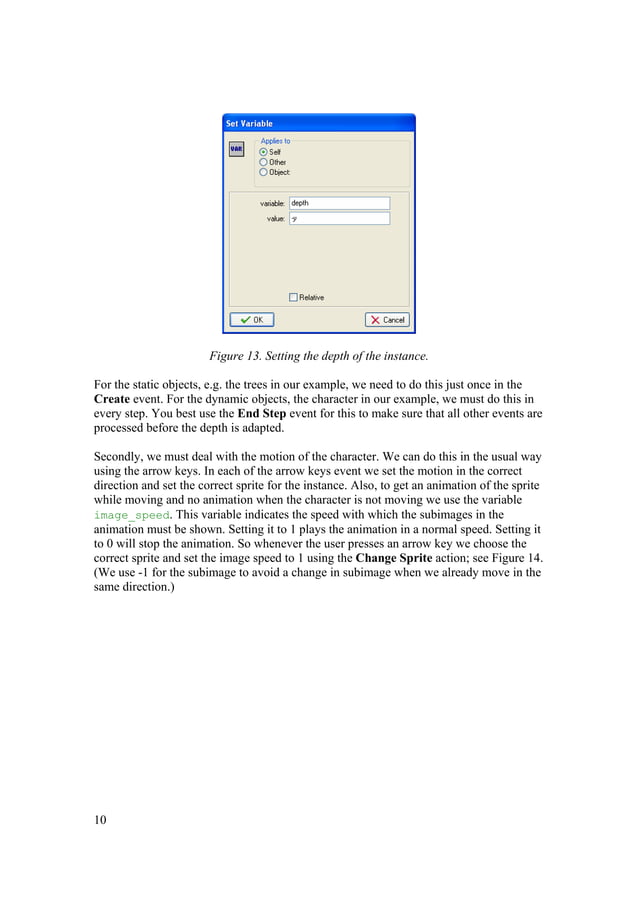 Gm tutorial adding depth tutorial by game maker | PDF