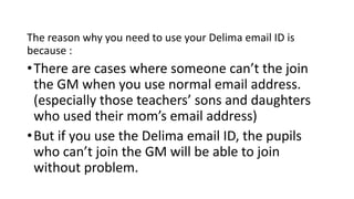 GM Tutorial Steps for Beginners to do Presentation | PDF