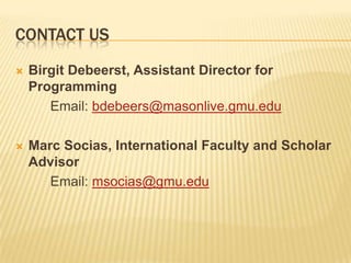 George Mason University | PPTX