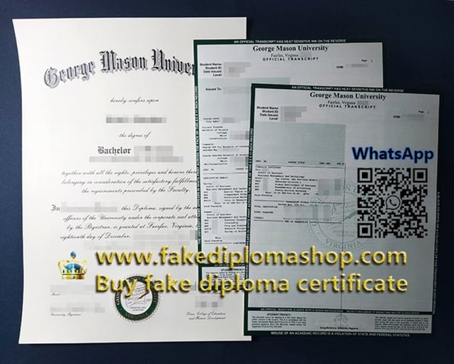 GMU diploma and transcript, get a George Mason University diploma from ...
