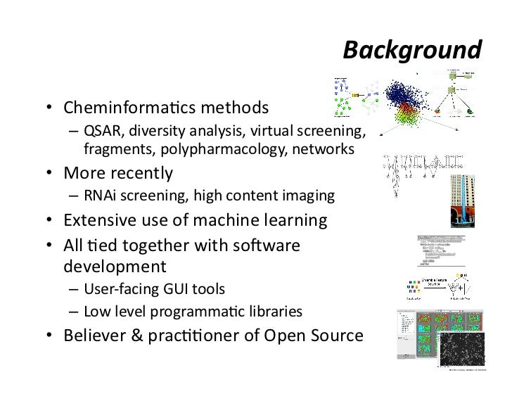 Structure-Activity Relationships and Networks: A Generalized Approach…