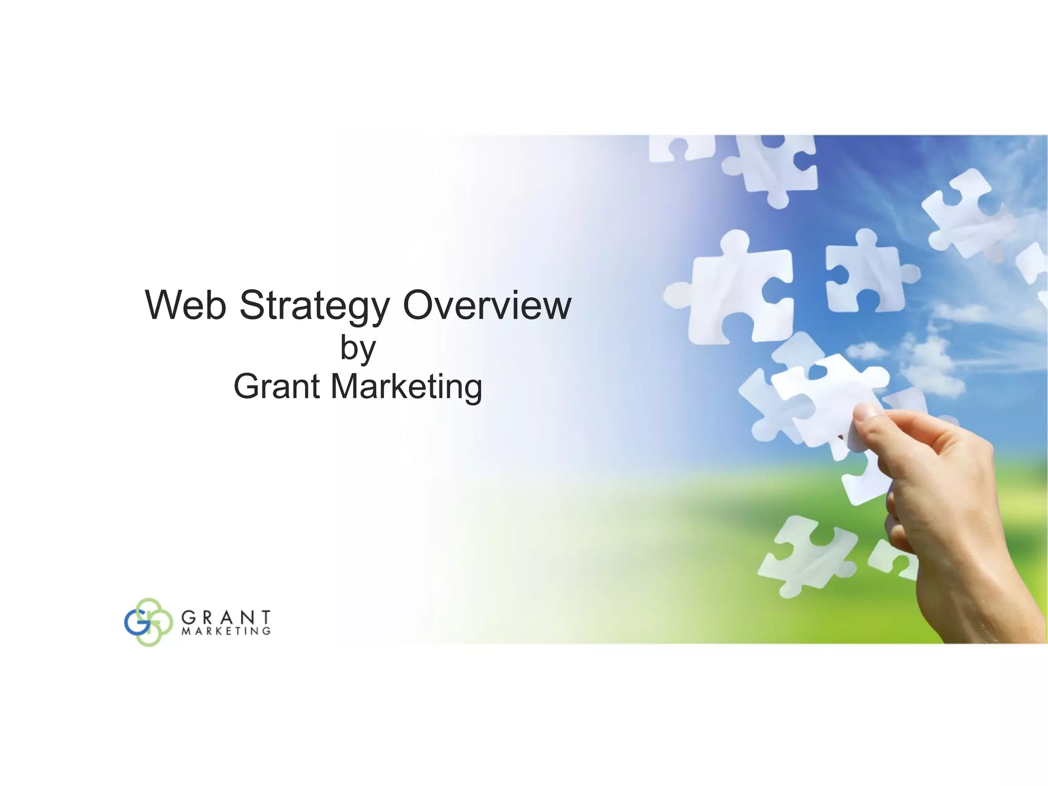 Grant Marketing Web Strategy | PPT