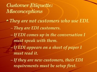 Customer Etiquette | PPT