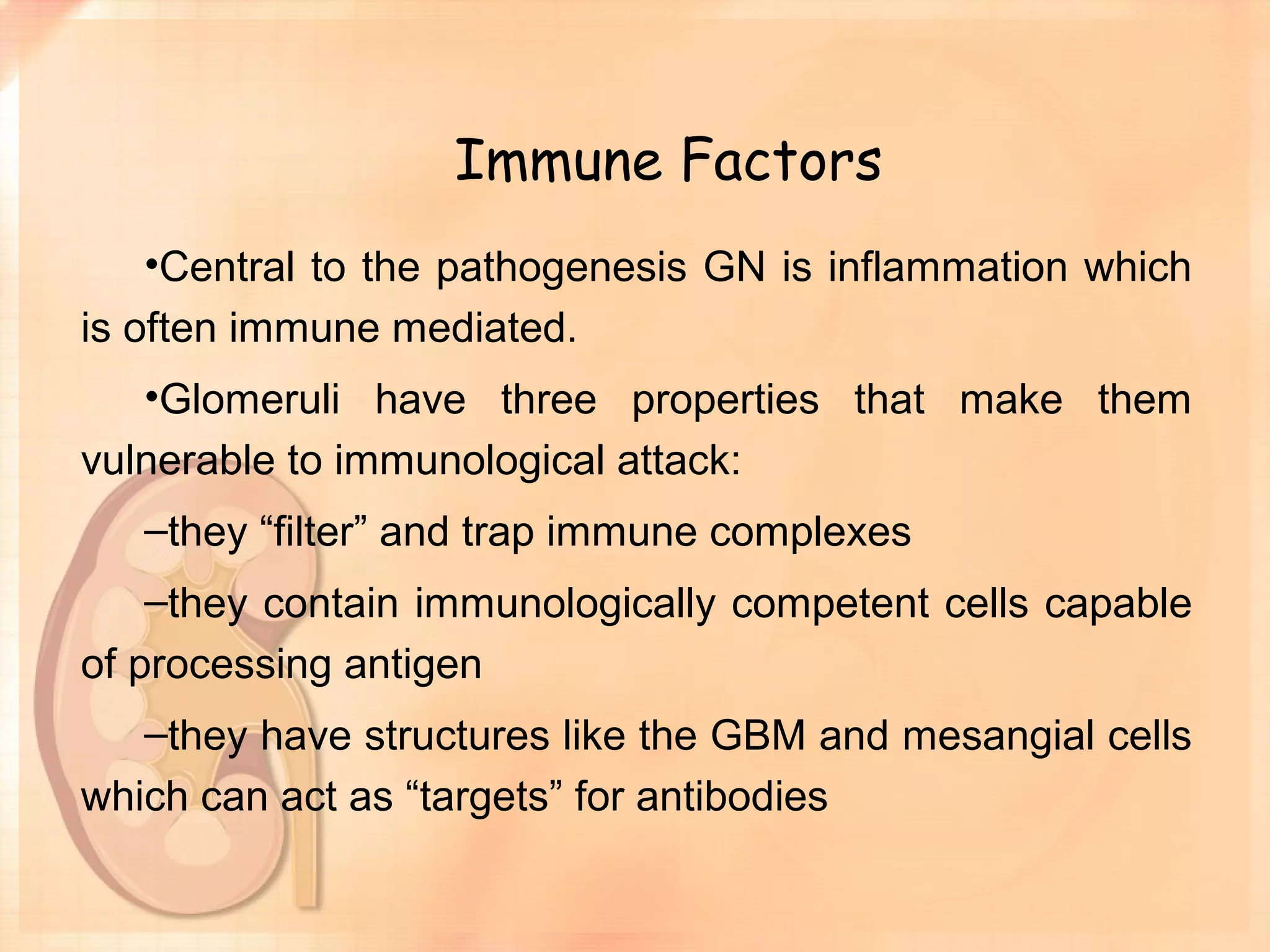 Pathogenesis of Glomerulonephritis | PPT