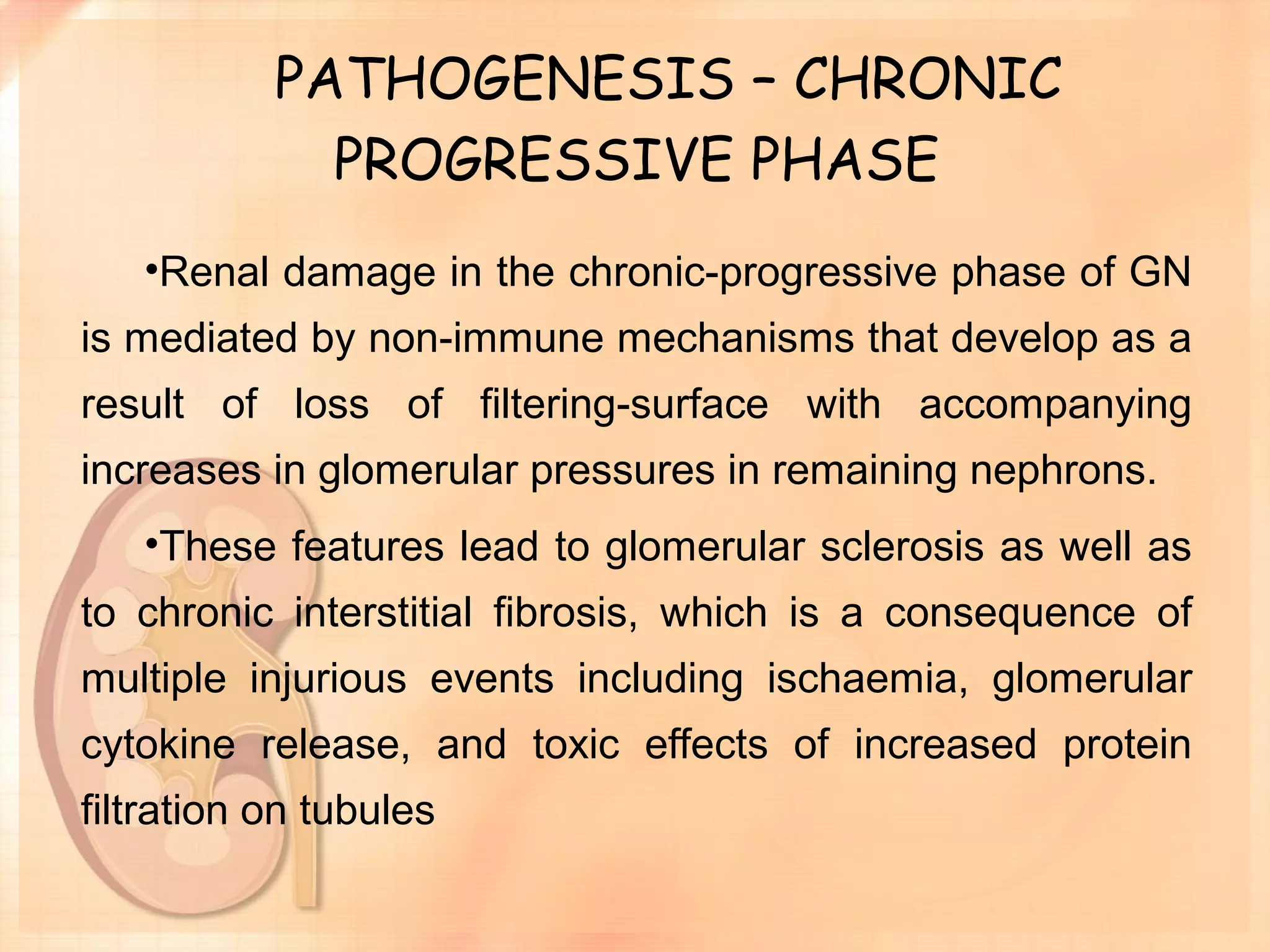 Pathogenesis of Glomerulonephritis | PPT