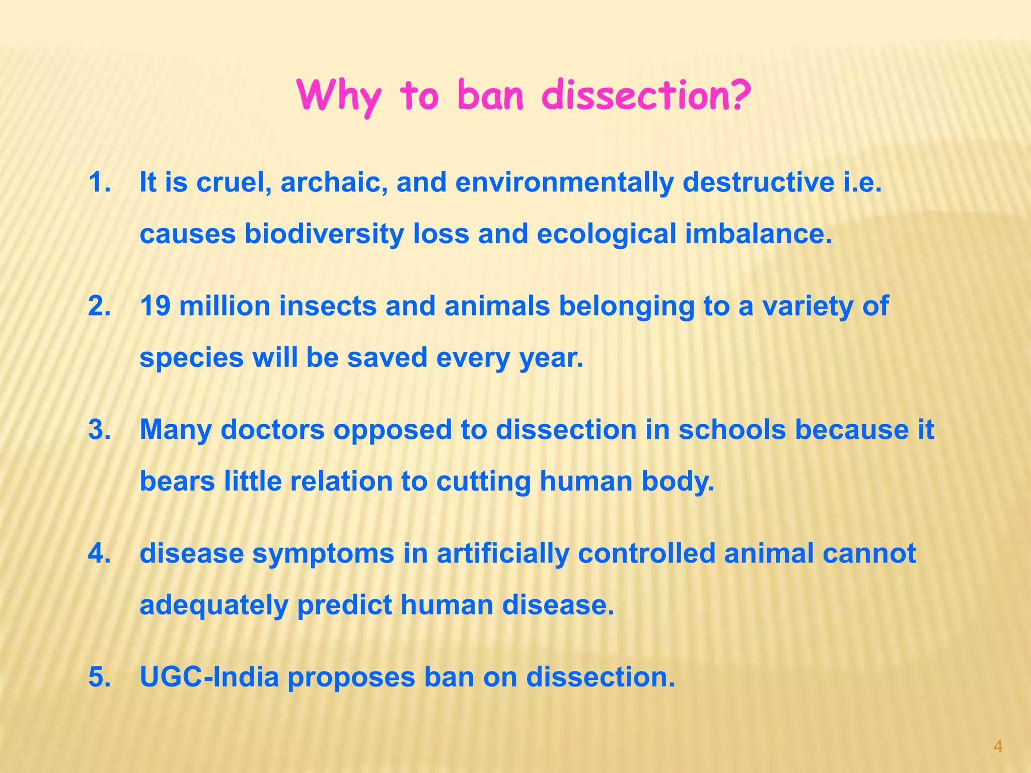 ICT Based Digital Dissection: A solution For Animal Dissection | PPT