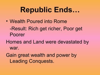 Roman Republic Guided Notes | PPT