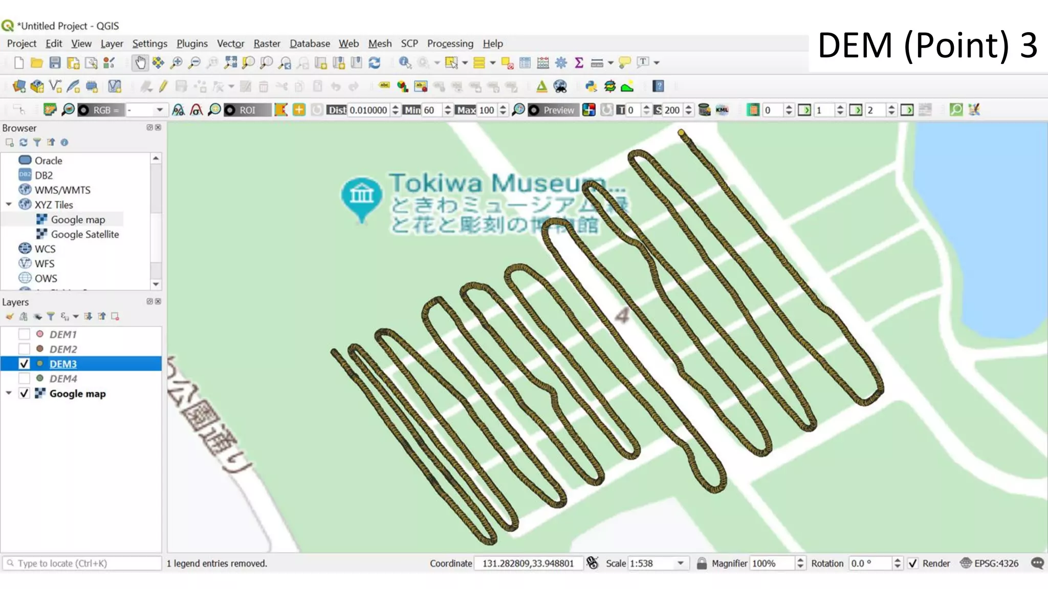 DEM Generation Using GNSS Data (6) | PDF
