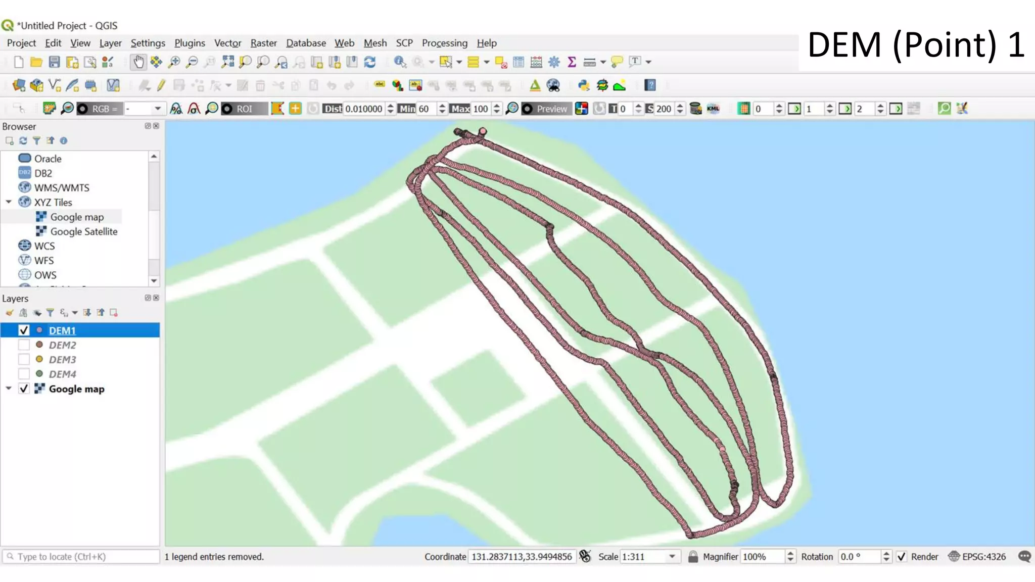 DEM Generation Using GNSS Data (6) | PDF