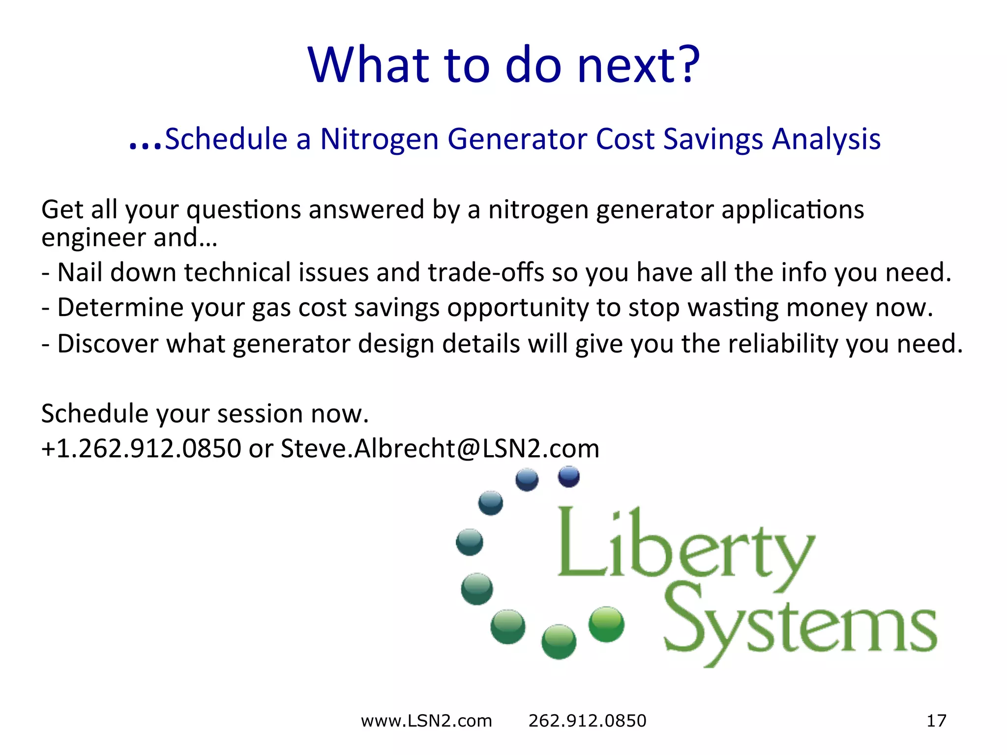 Nitrogen Generators Awareness Guide for Laser Cutting | PPT