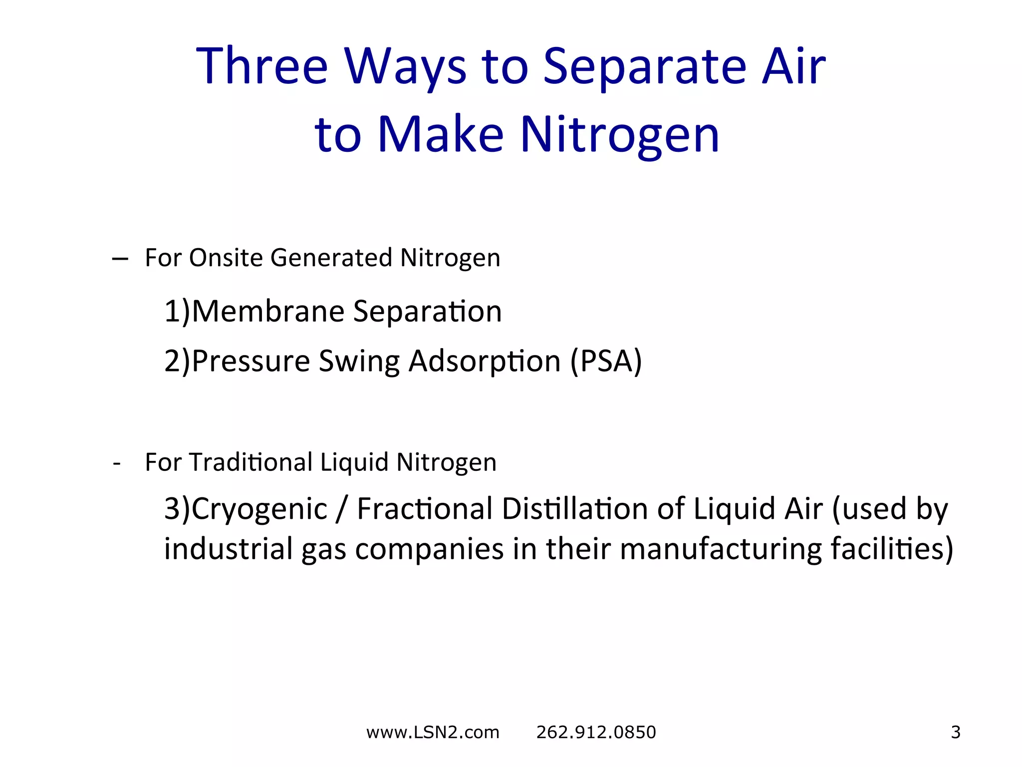 Nitrogen Generators Awareness Guide for Laser Cutting | PPT