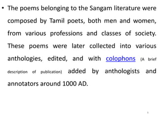 Literary Tradition of Tamil-Pathinen Melkanakku | PPT
