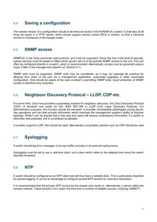 configuration of switch campus network | PDF