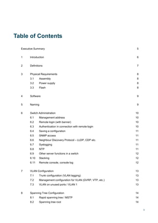 configuration of switch campus network | PDF