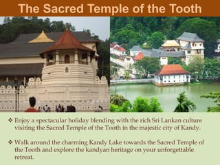 Attractions in the majestic city of Kandy | PPTX