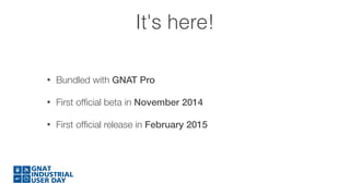 GNAT Pro User Day: GNATdashboard - Tracking and Improving Software ...