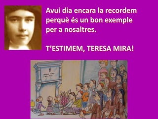 Gna teresa mira cicle inicial i 3r | PPTX