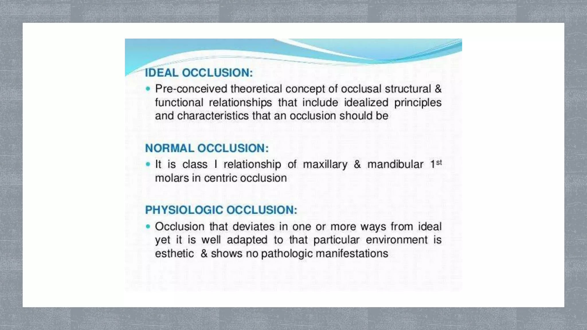GNATHOLOGICAL CONCEPTS OF RESTORATION.pptx