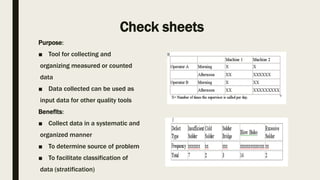 QUALITY MANAGEMENT- SEVEN BASIC TOOLS OF QUALITY CONTROL | PPT