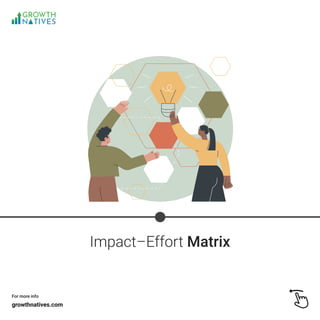 5 Methods for Prioritizing Work into a UX Roadmap | Growth Natives | PDF