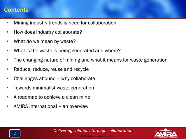 Waste generation: reduce, reuse, recycle and the role of collaboration ...